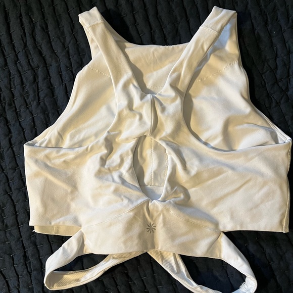 Athleta | Tops | Conscious Crop Cut Out Bra | Poshmark